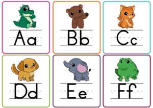 Printable Letter Flashcards (PDF Downloads)