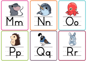 Printable Letter Flashcards (PDF Downloads)