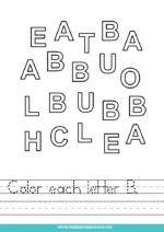 52 Letter Recognition Worksheets (PDFs) - Freebie Finding Mom