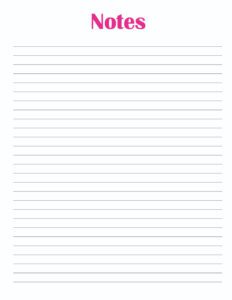 13-Page Student Planner Printable