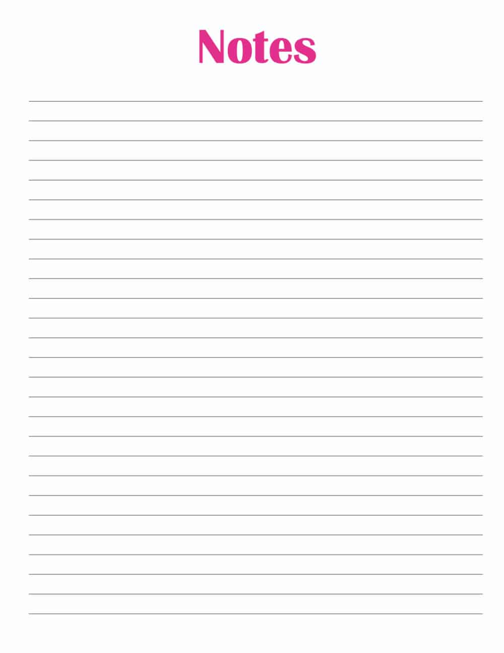 13-Page Student Planner Printable