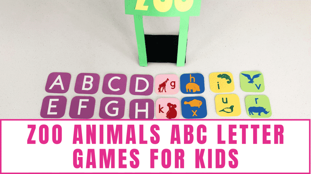 Zoo Animals ABC Letter Games for Kids