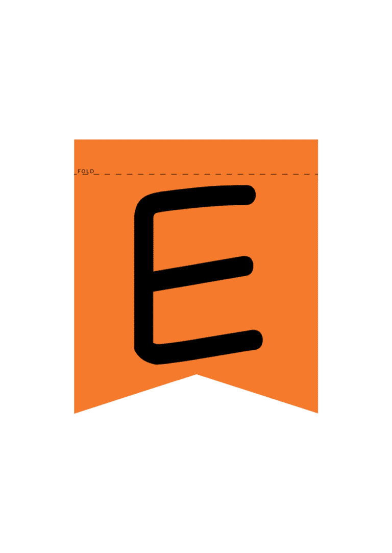 2 Halloween Bunting Printables