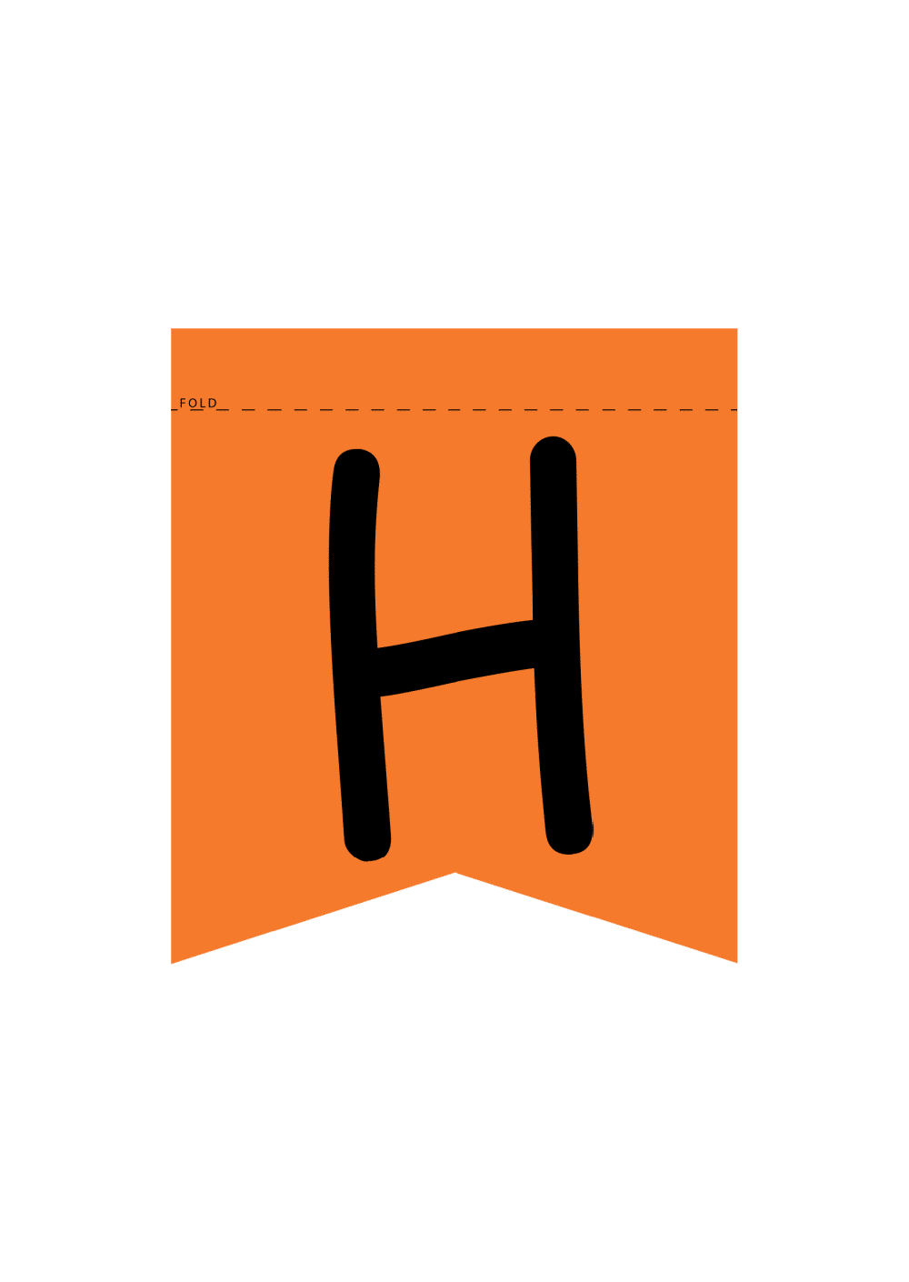 2 Halloween Bunting Printables