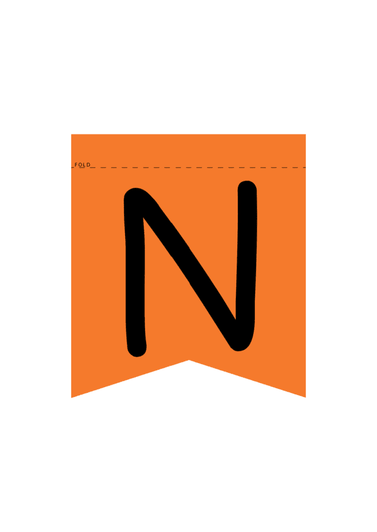 2 Halloween Bunting Printables