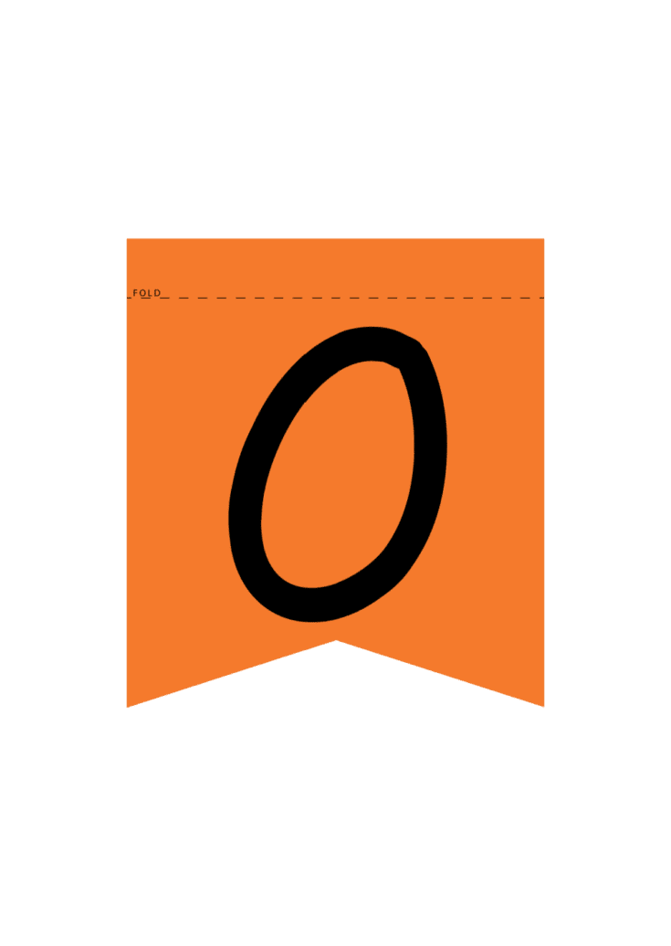 2 Halloween Bunting Printables