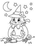 3 Free Printable Cute Halloween Coloring Pages - Freebie Finding Mom