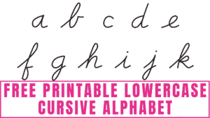 Free Royal Fancy Cursive Letters Practice Sheets - Freebie Finding Mom