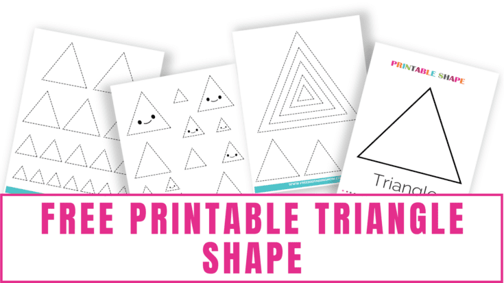 Printable 2D Shapes Flashcards (PDF Downloads)