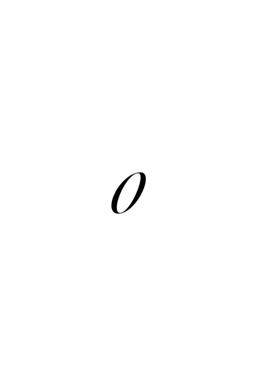 Free Printable Fancy Calligraphy Numbers 0-32