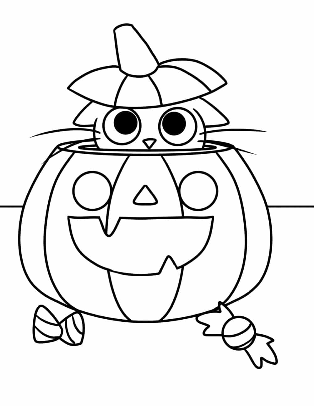 Free Printable Halloween Pumpkin Coloring Pages - Freebie Finding Mom