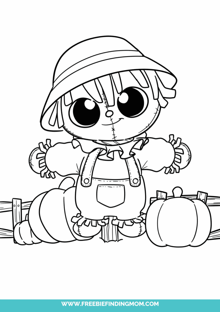 3 Free Printable Easy Fall Coloring Pages