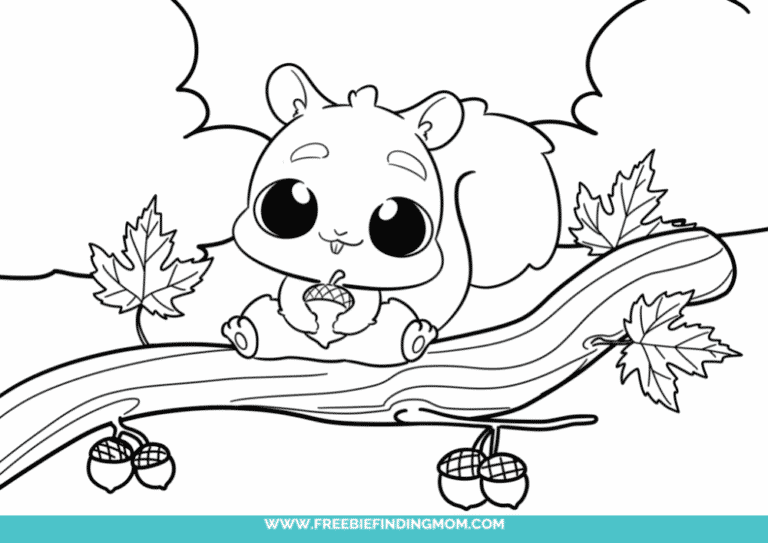 3 Free Printable Easy Fall Coloring Pages