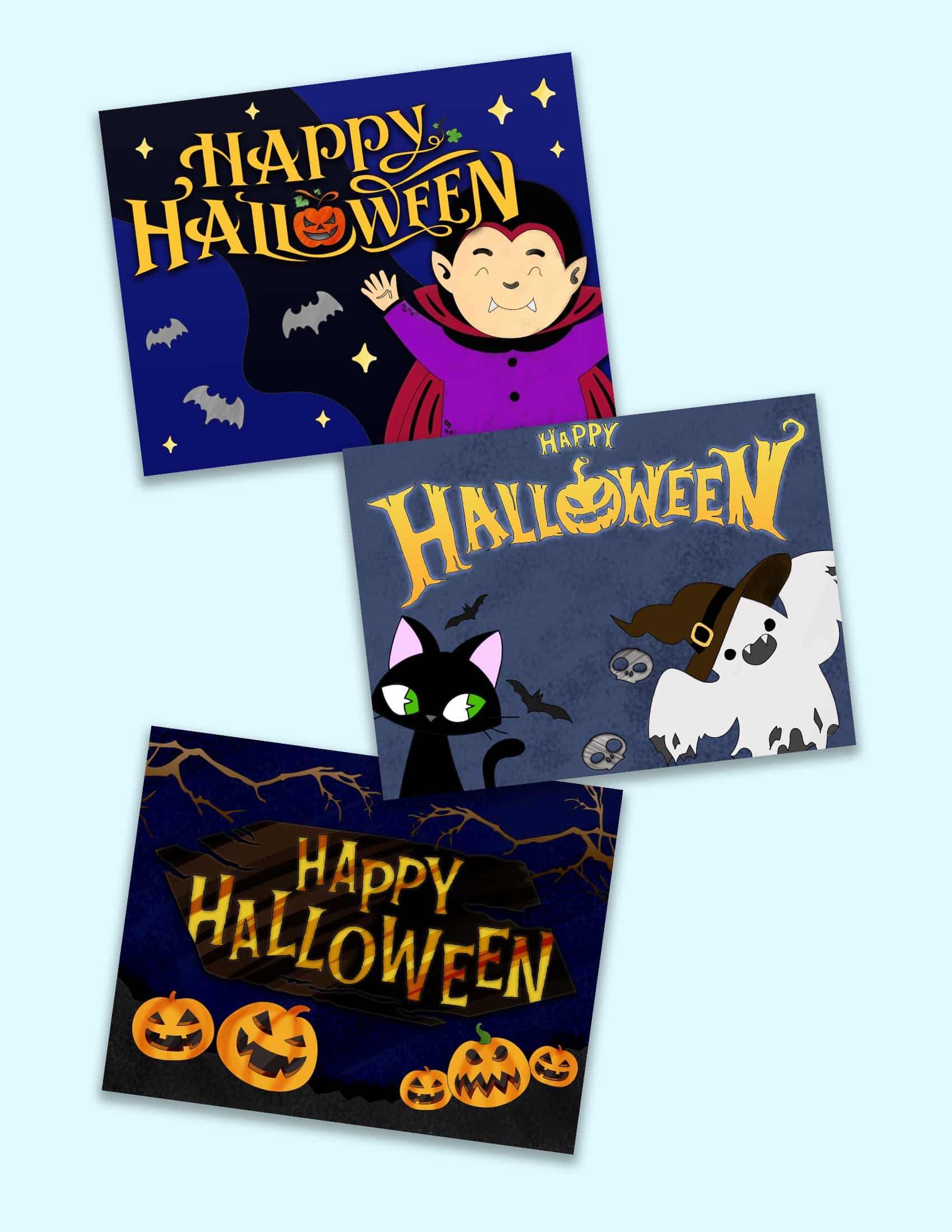 Happy Halloween Signs Printable