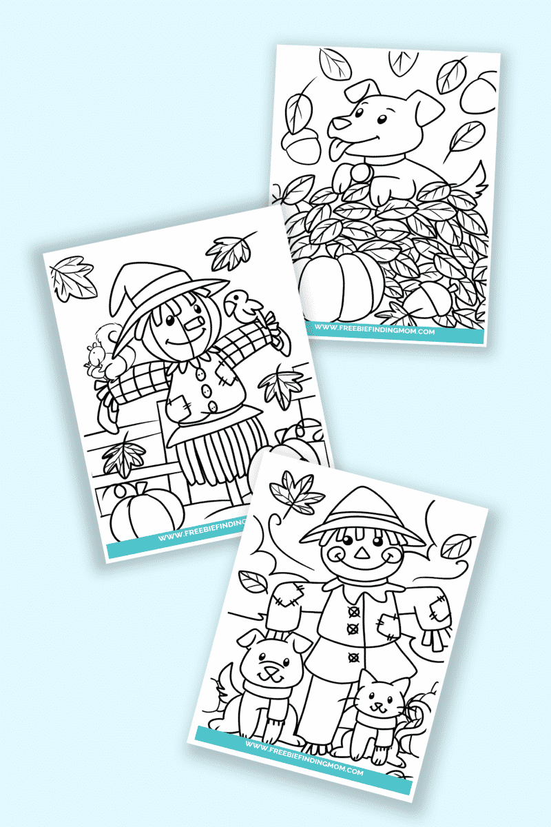 Fall Coloring Pages