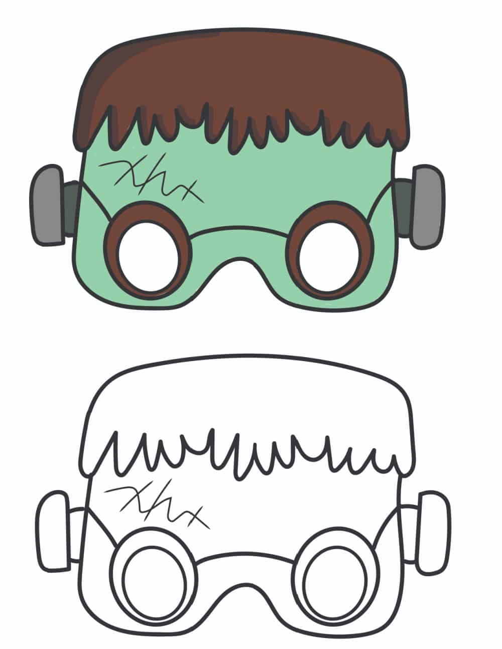 7 Printable Halloween Masks for Kids