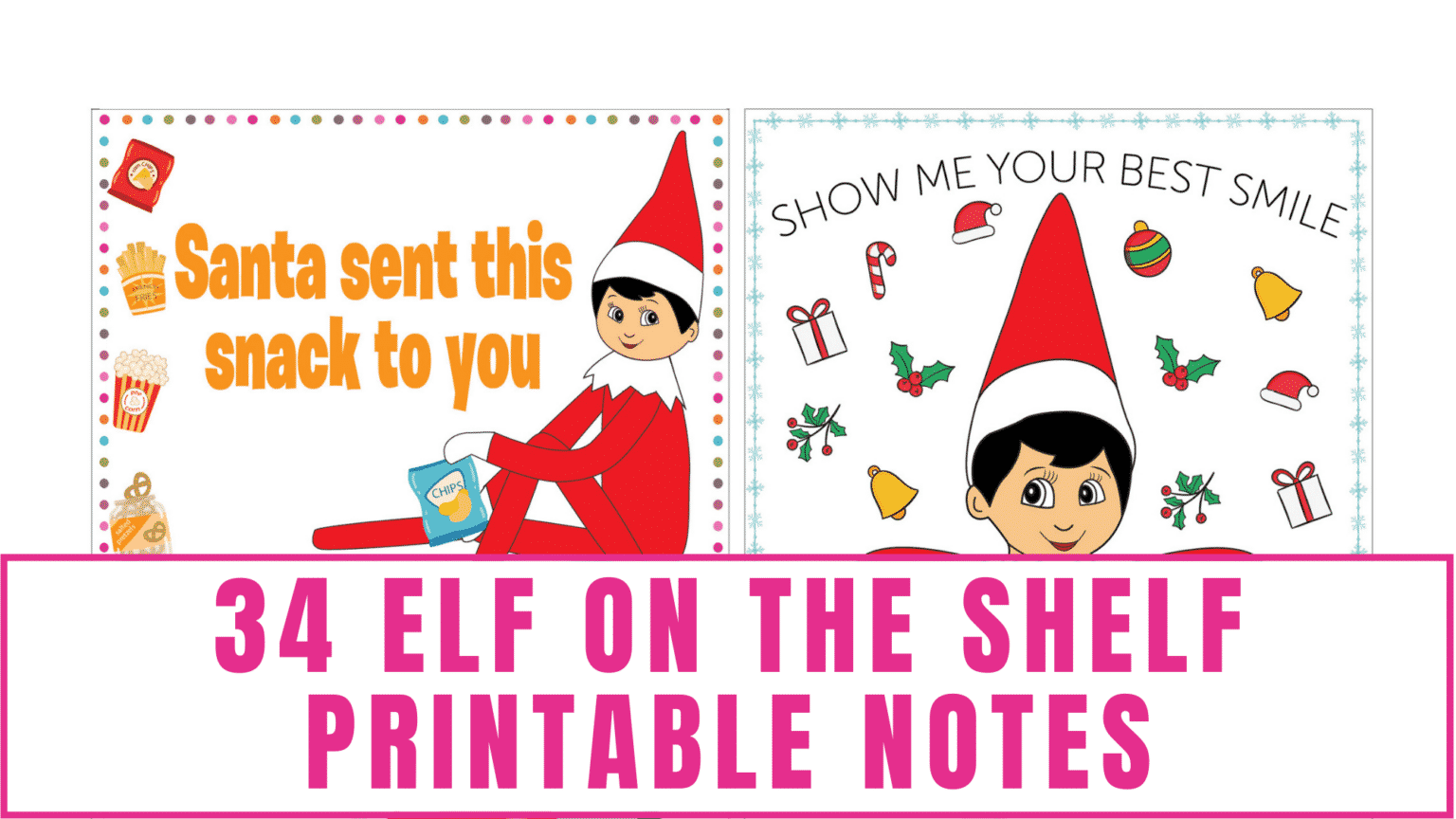 Printable Elf Template (3 Options) - Freebie Finding Mom