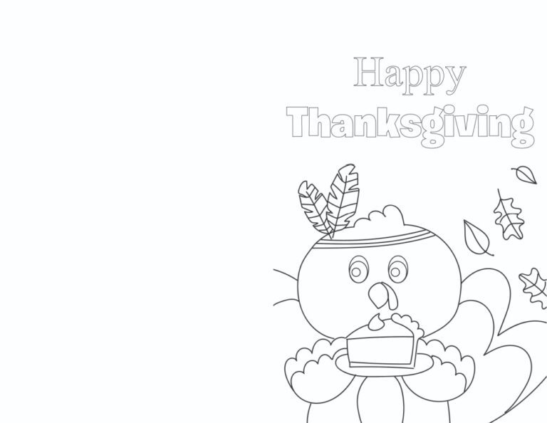 3 Free Printable Happy Thanksgiving Cards