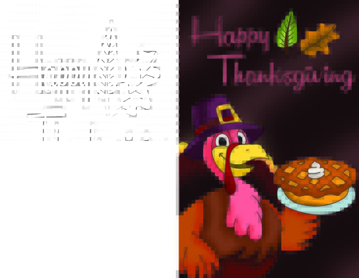 3 Free Printable Happy Thanksgiving Cards