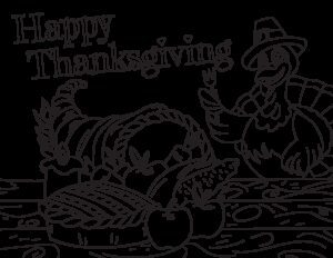 3 Printable Happy Thanksgiving Coloring Pages - Freebie Finding Mom