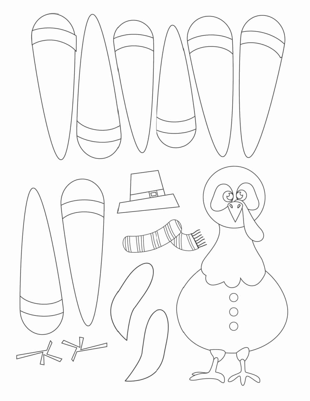 3 How to Disguise a Turkey Template Printables