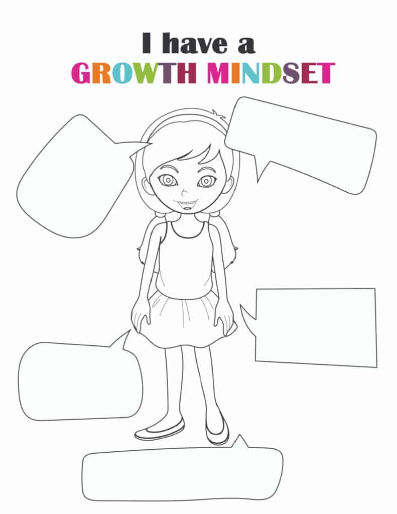 2 Printable Growth Mindset for Kids Activities