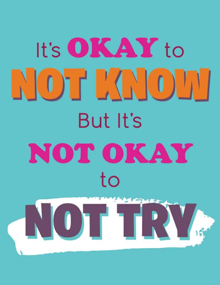 5 Printable Growth Mindset Quotes for Kids