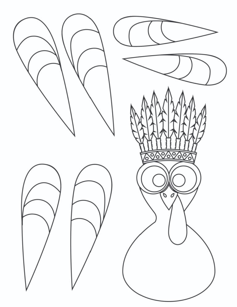 4 Free Turkey Printable Templates