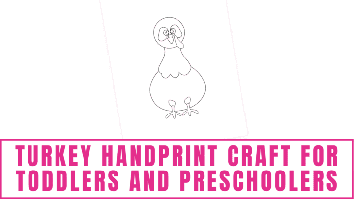 Turkey Handprint Craft for Toddlers and Preschoolers