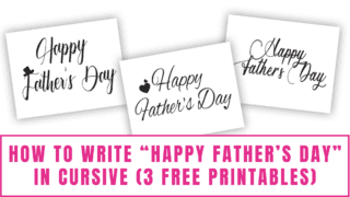 3 Free Happy Father’s Day Images (PDF Downloads)