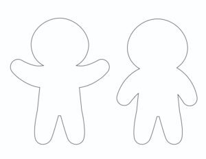 9 Free Printable Gingerbread Man Templates
