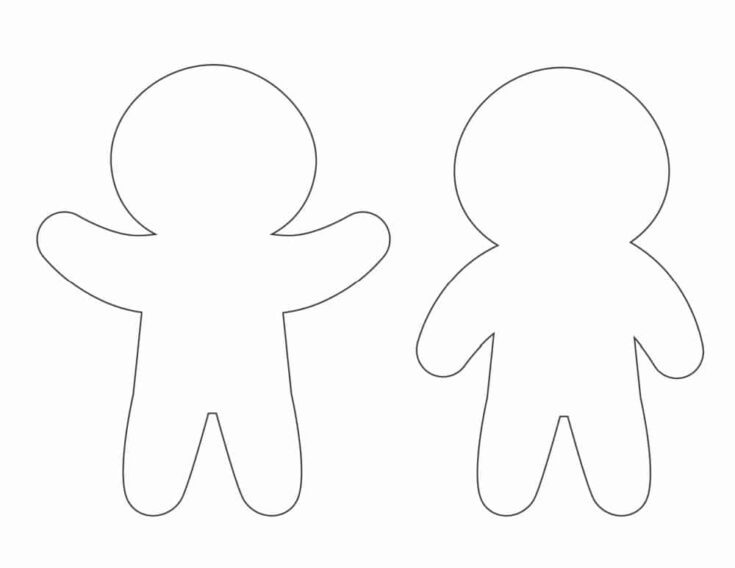 9 Free Printable Gingerbread Man Templates