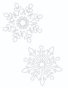 8 Free Printable Snowflake Coloring Pages