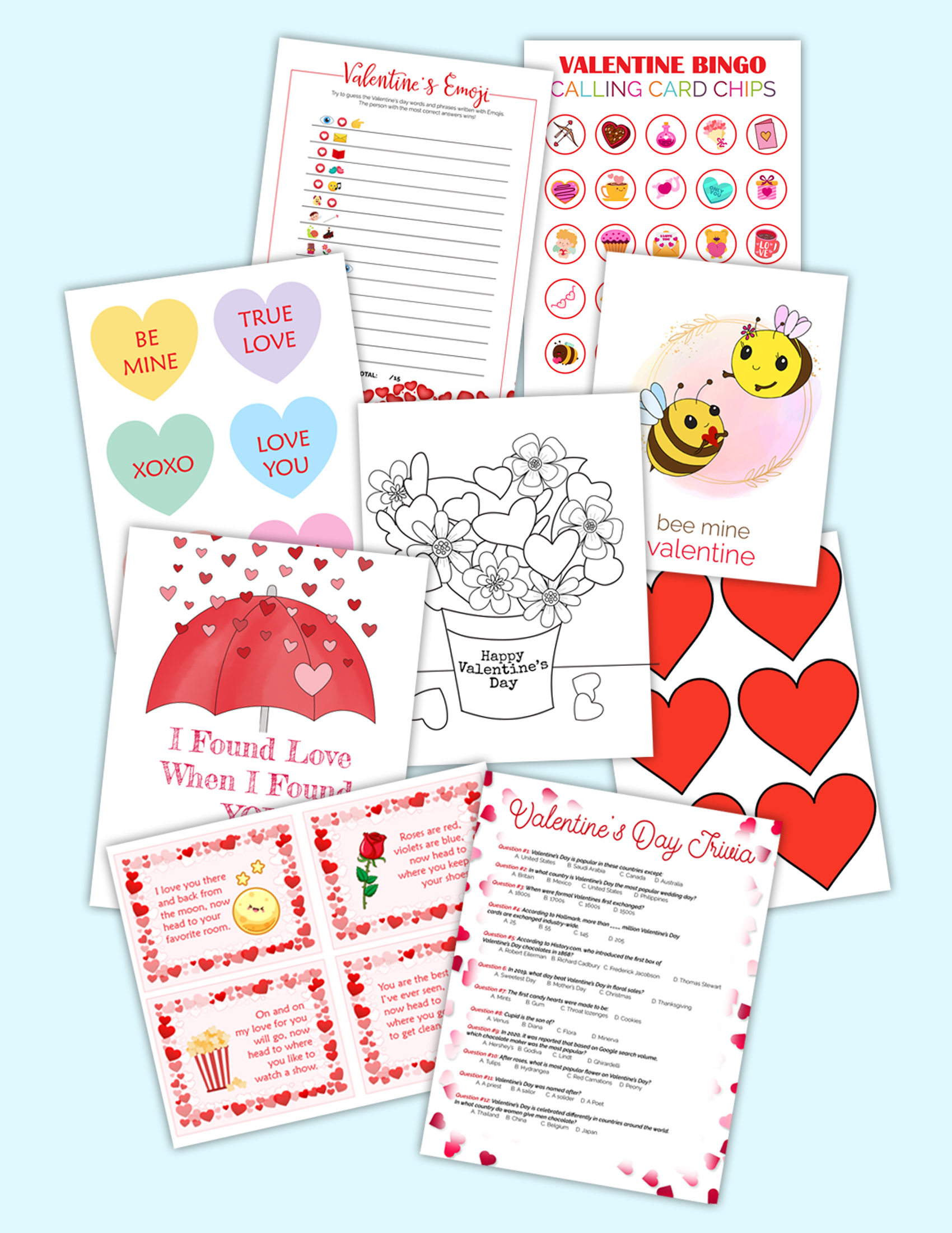 Valentine's Day Ideas and Printables