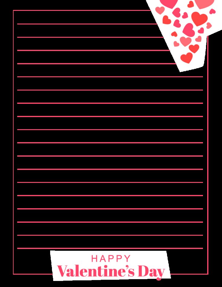 3 Free Happy Valentine's Day Letter Templates - Freebie Finding Mom