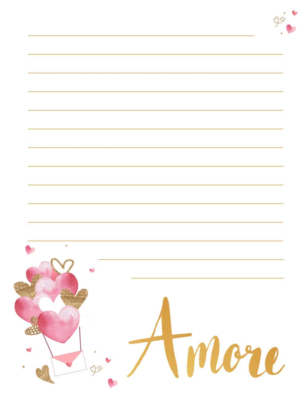 3 Free Happy Valentine's Day Letter Templates - Freebie Finding Mom