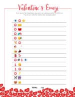 6 Printable Valentines Games for Kids