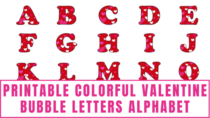3 Free Happy Valentine's Day Letter Templates - Freebie Finding Mom