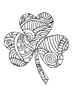 6 Free Printable Shamrock Coloring Pages - Freebie Finding Mom
