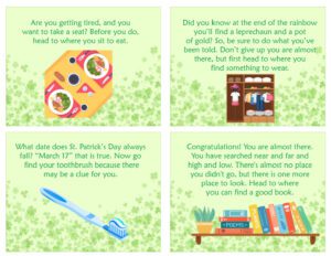 Printable St. Patrick's Day Scavenger Hunt Ideas - Freebie Finding Mom