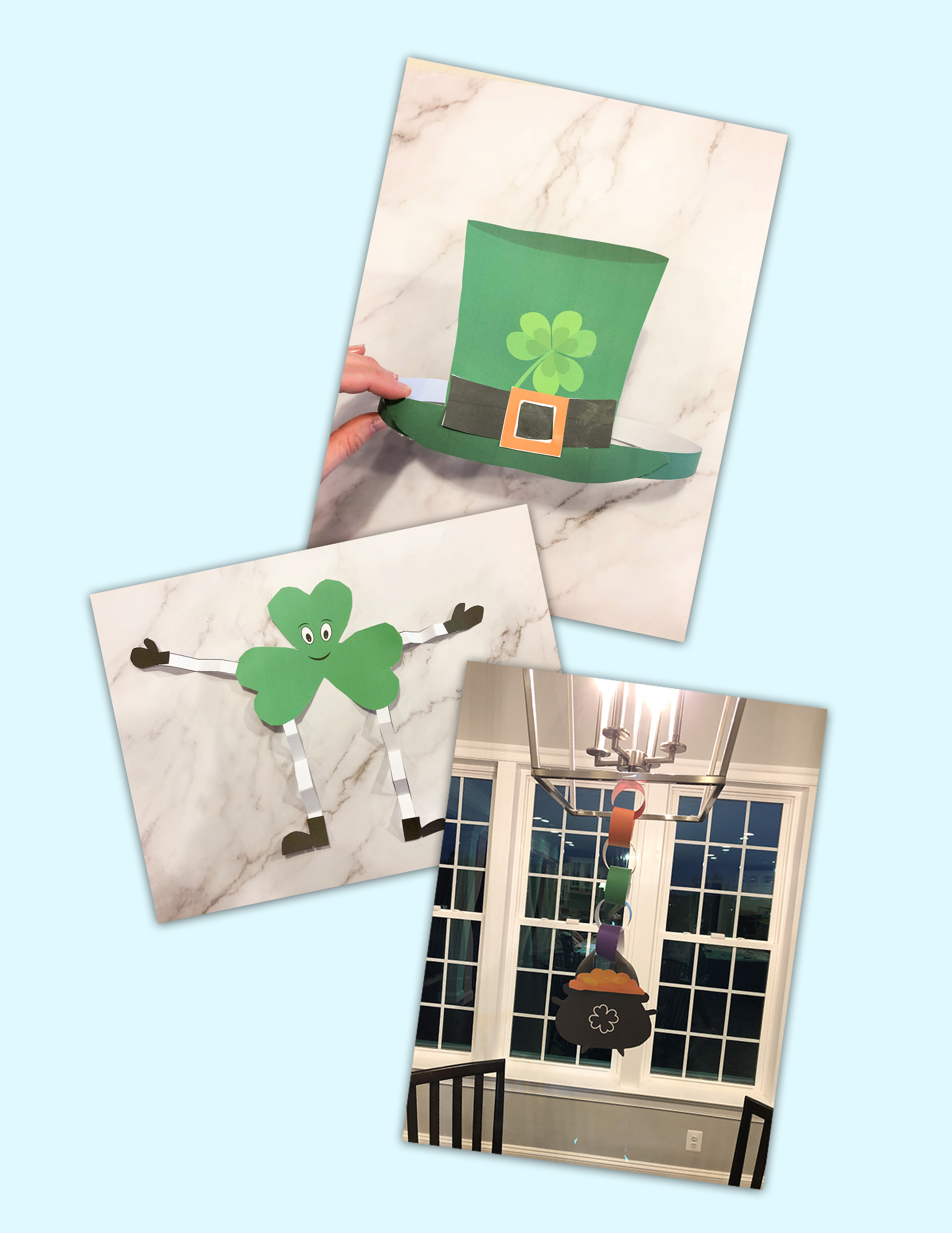 3 Printable St. Patrick's Day Crafts for Kids - Freebie Finding Mom