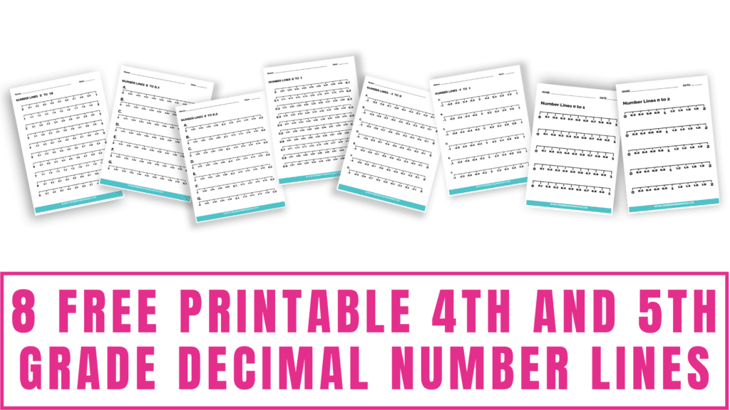 Free Printable Number Line to 20 PDFs - Freebie Finding Mom