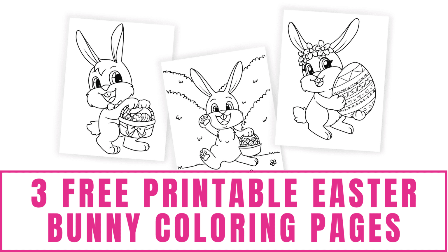 3 Free Printable Happy Easter Signs