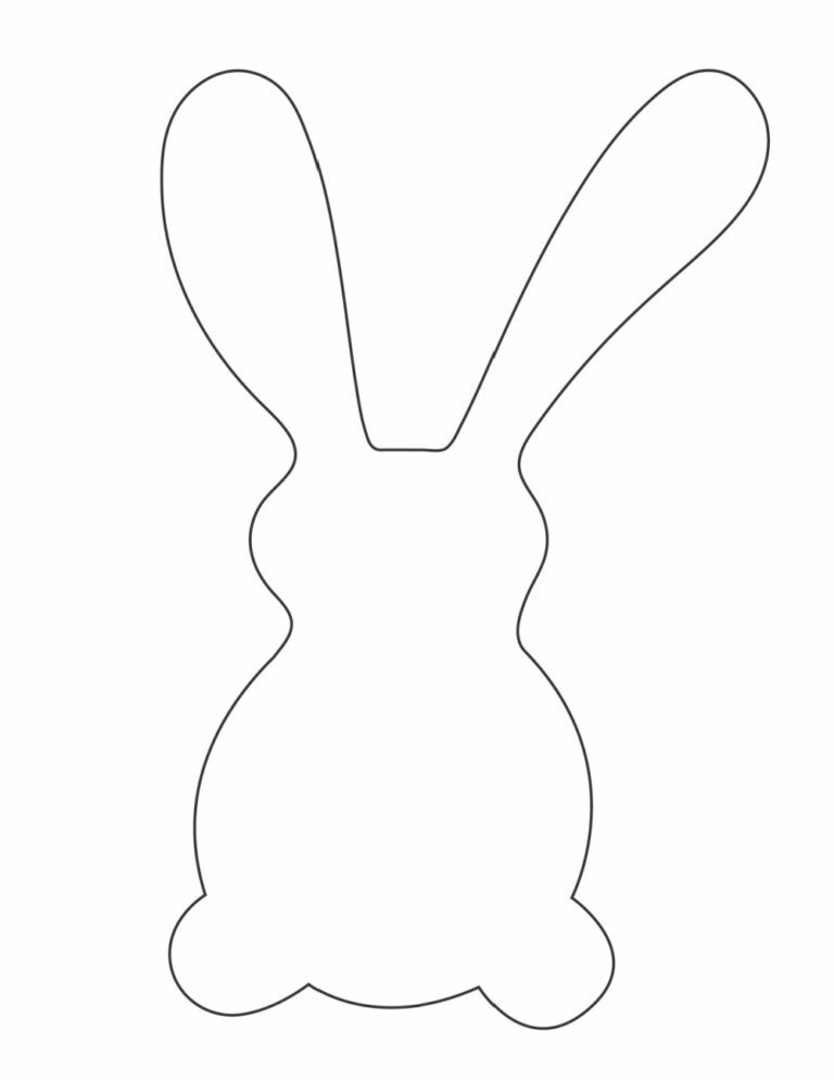 3 Free Easter Bunny Printable Templates