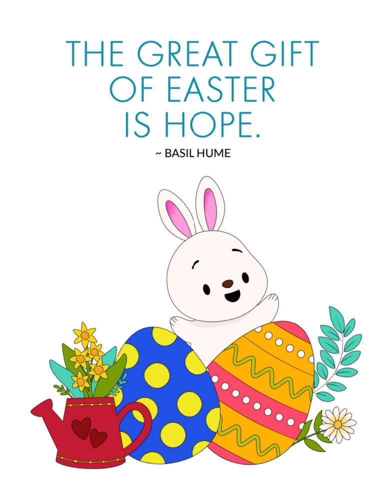 3 Free Printable Happy Easter Quotes with Images
