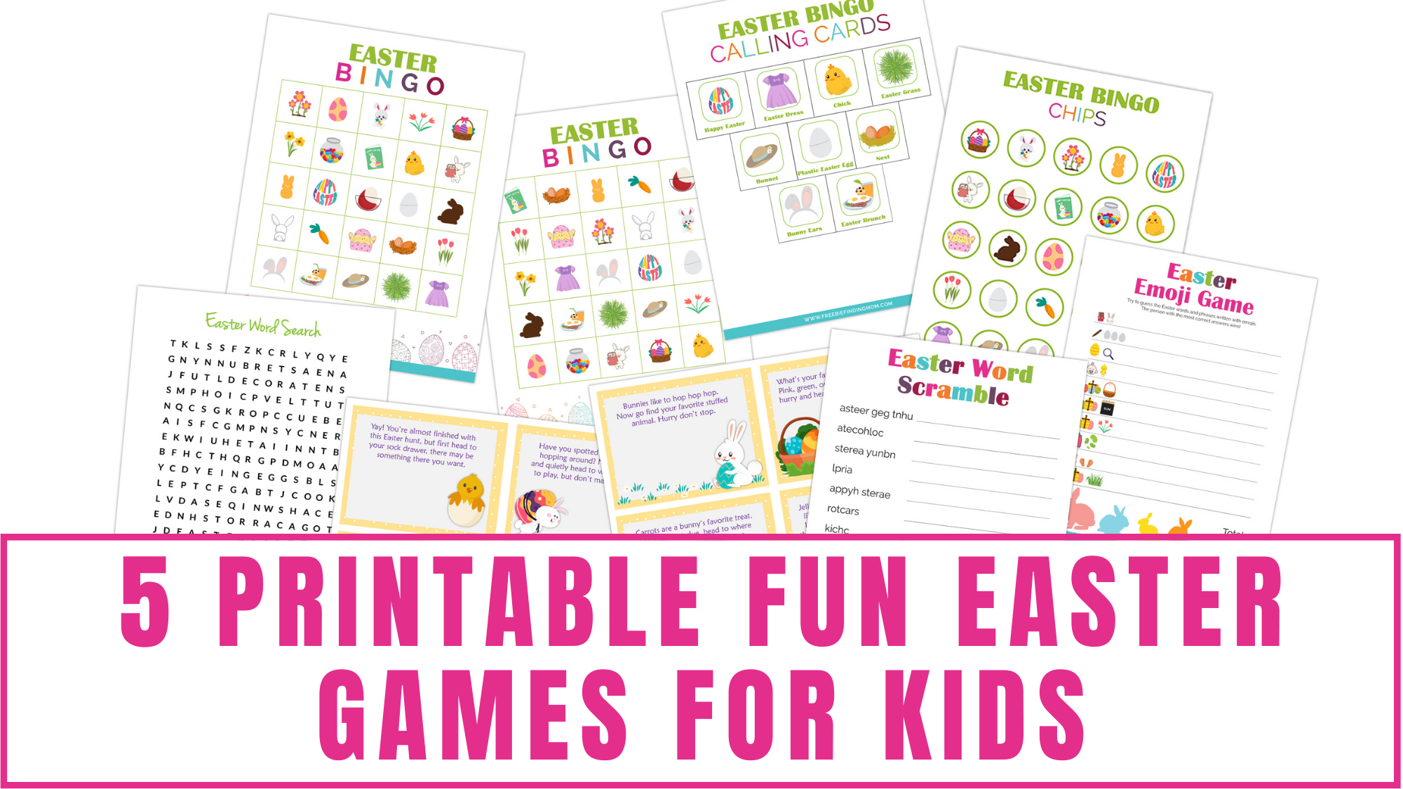 5 Printable Fun Easter Games For Kids Freebie Finding Mom 5 Printable Fun Easter Games For Kids Freebie Finding Mom
