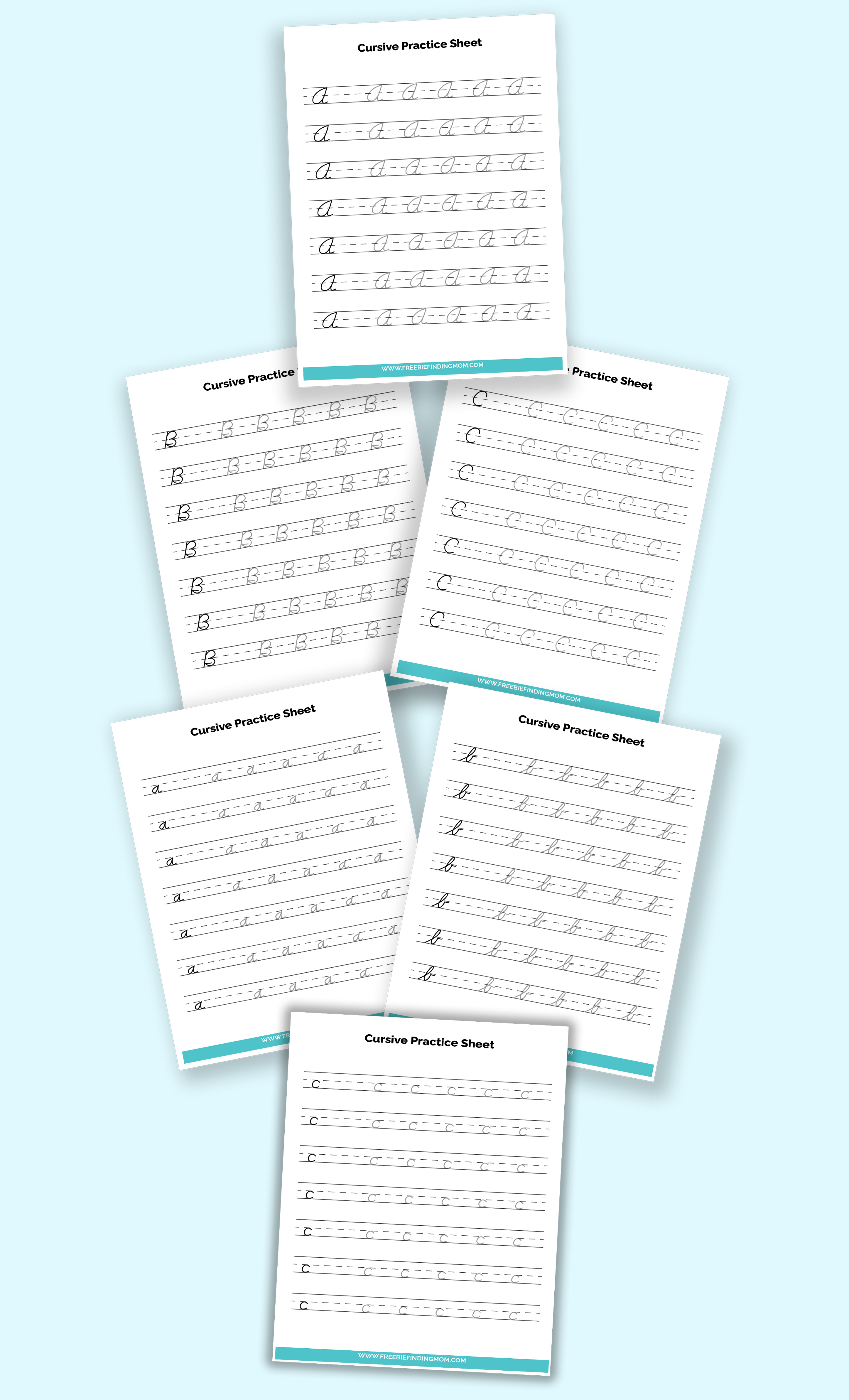 Free Beginner Calligraphy Practice Sheets (PDFs)