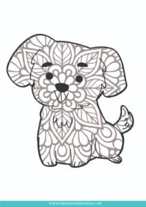 Cute Animal Shapes Coloring Pages Printable for Adults and Kids