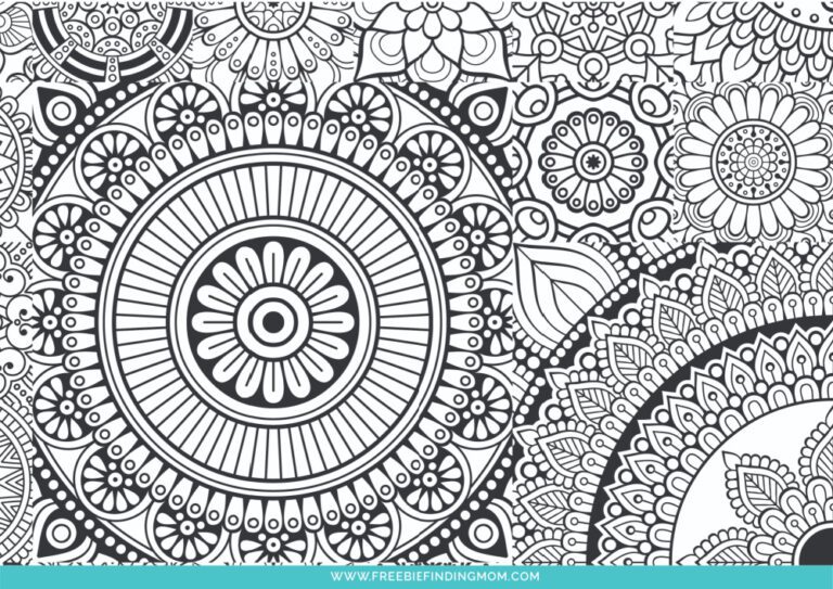 Printable Unique Coloring Pages For Adults and Kids