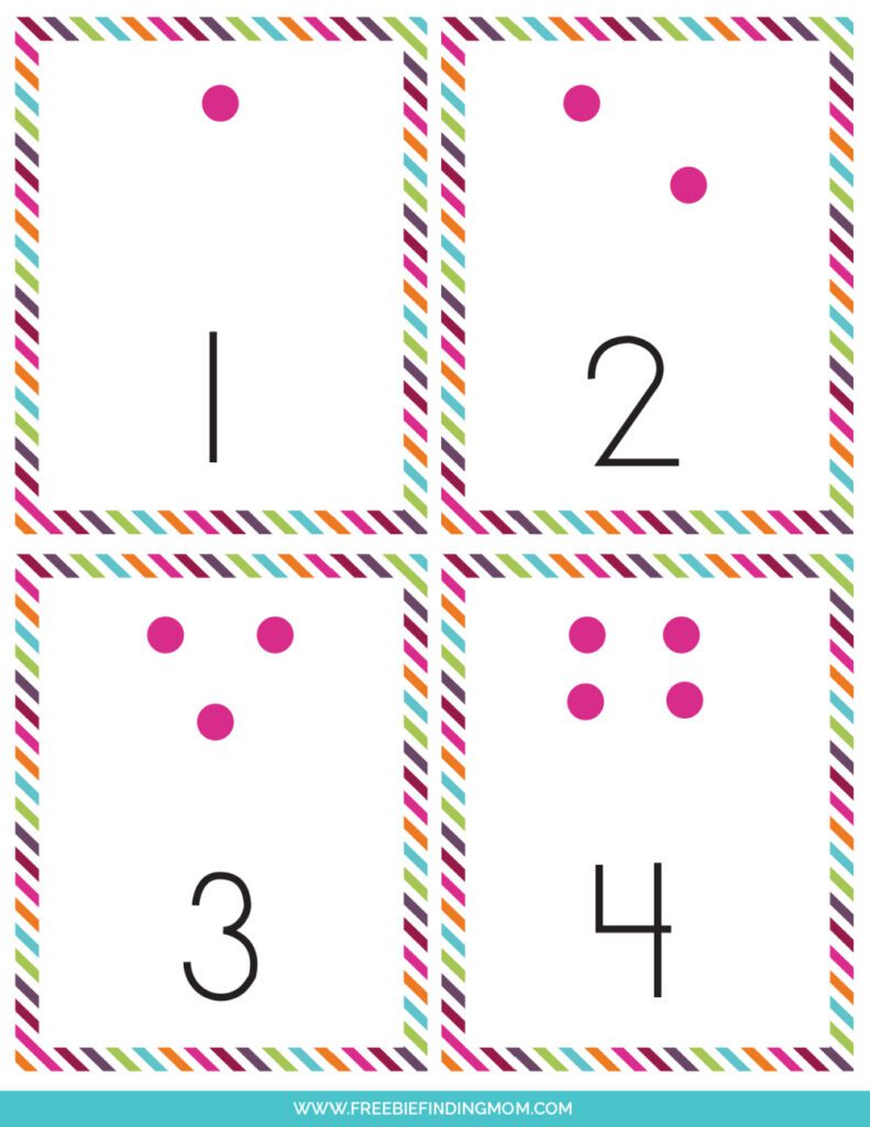 Free Number Flashcards Printable 1 20 PDF Downloads 